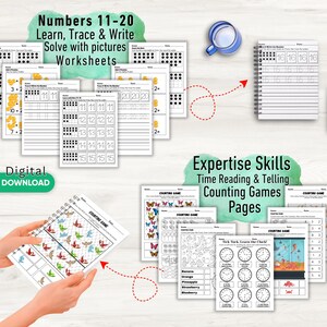 Ultimate Preschool-kindergarten Busy Book | 320+ Pages of Math ...