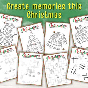 50+ Printable Christmas Games Bundle | Family, Kids & Holiday Party Fun ...