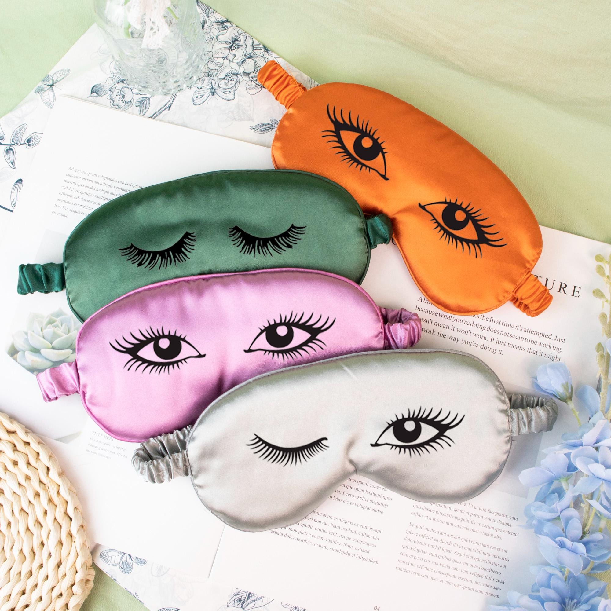 Fun Eye Masks – Unique Designs With Open Eyes, Winking & Closed Eyes ...