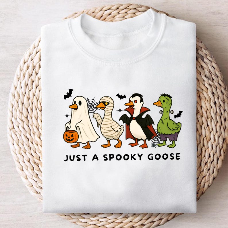 Spooky Goose PNG, Halloween Duck Clipart, Cute Trick-or-treat Goose ...