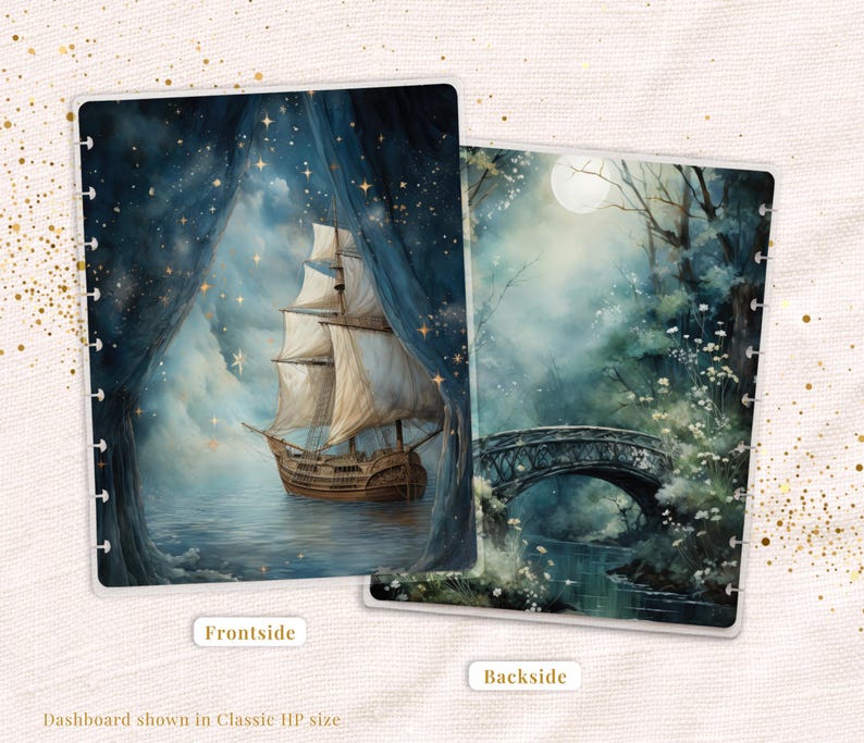 Printable Planner Dashboard | Happy Planner, TUL, A5, B6, Pocket | Digital Download PDF ...