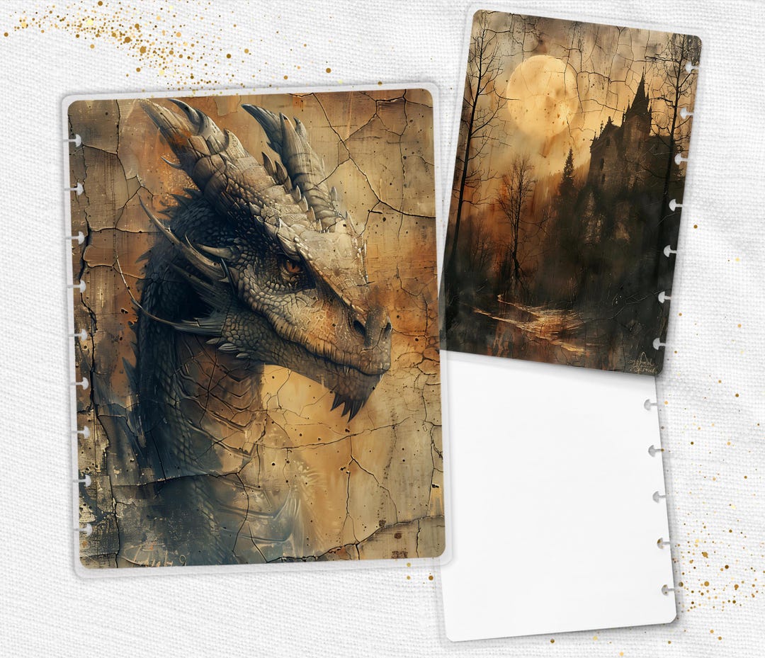 Dragon Guardian Planner Dashboard | Happy Planner, TUL, Ring Planner ...