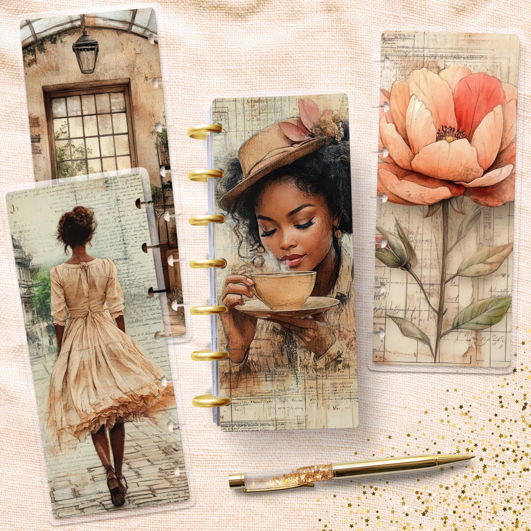 Past Travel Memories Skinny Mini Happy Planner Cover, Nostalgic Journal ...
