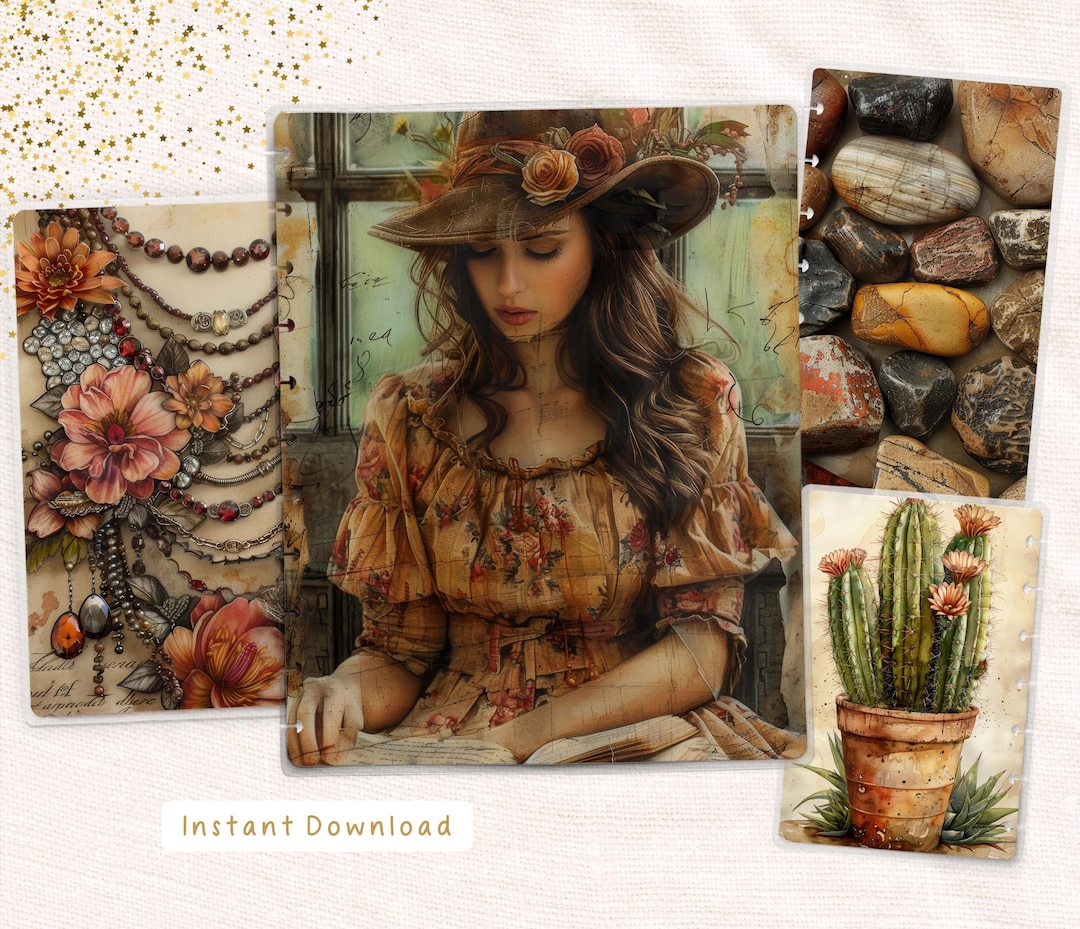 Printable Planner Cover Set | Happy Planner, TUL, EC, A5, A6 | Digital ...