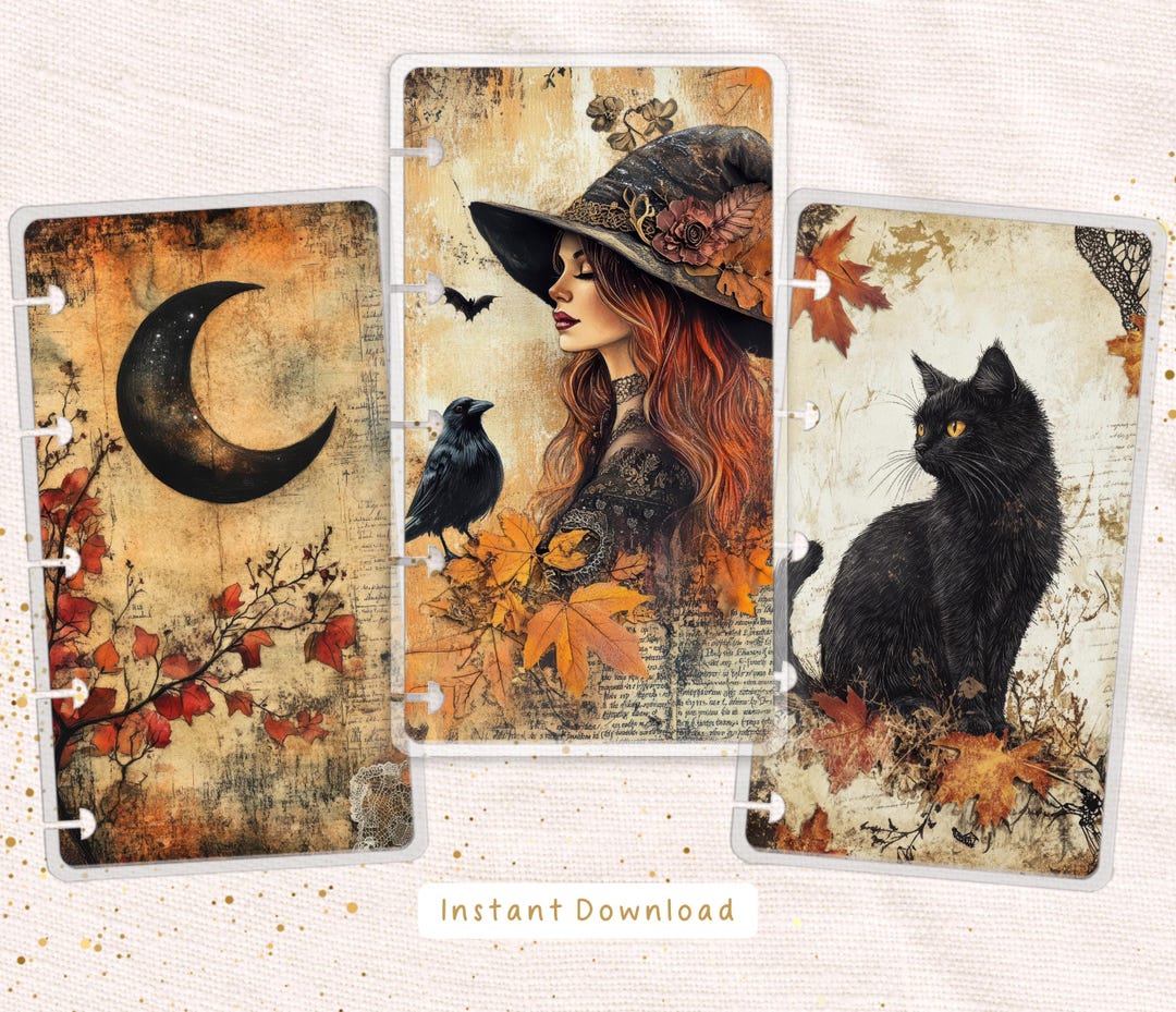 Printable Planner Bookmark Set | Digital Download Pdf | Discbound ...