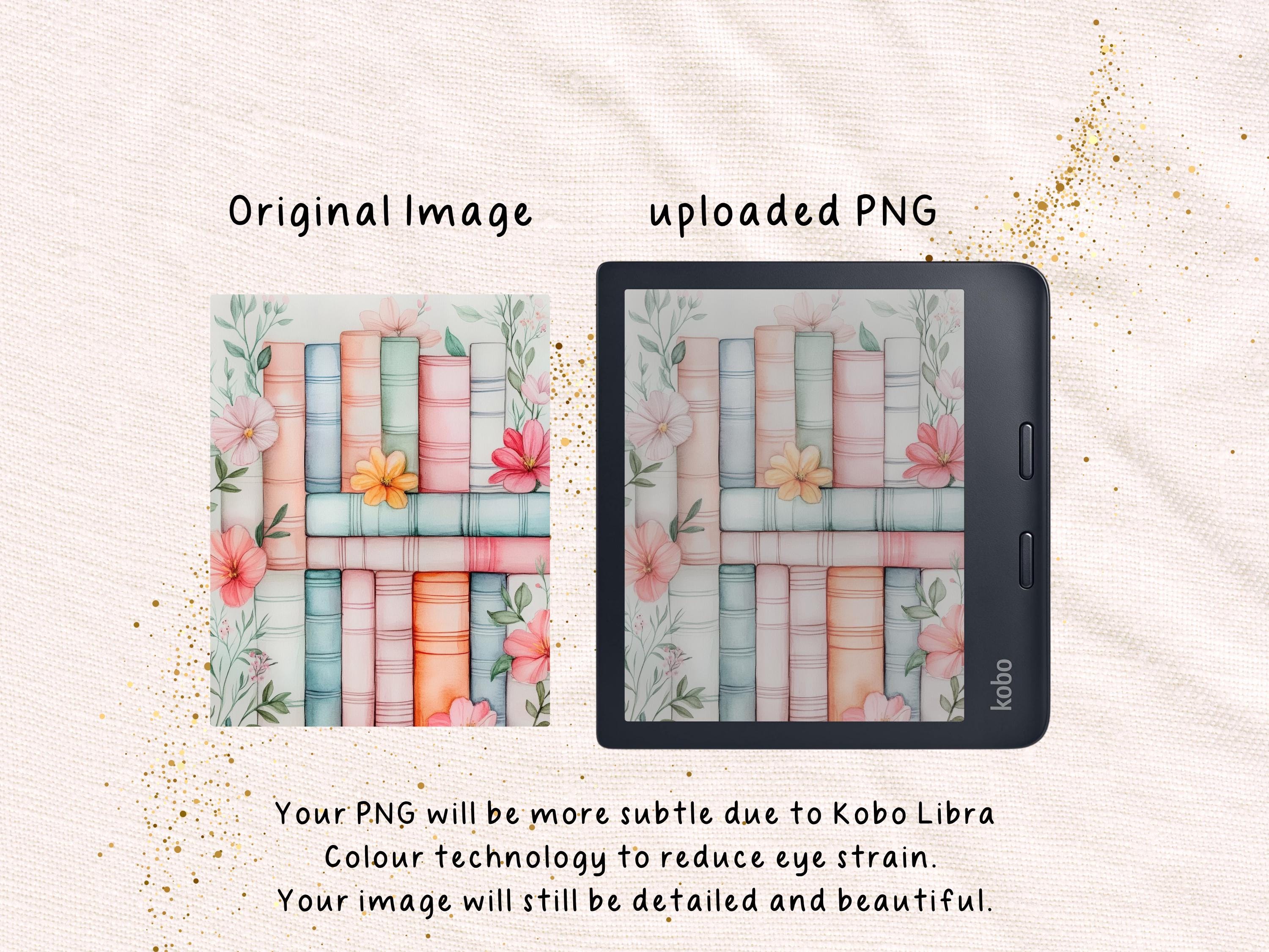 Pastel Lock Screen Bundle for Kobo Libra Colour (digital Download) - Etsy
