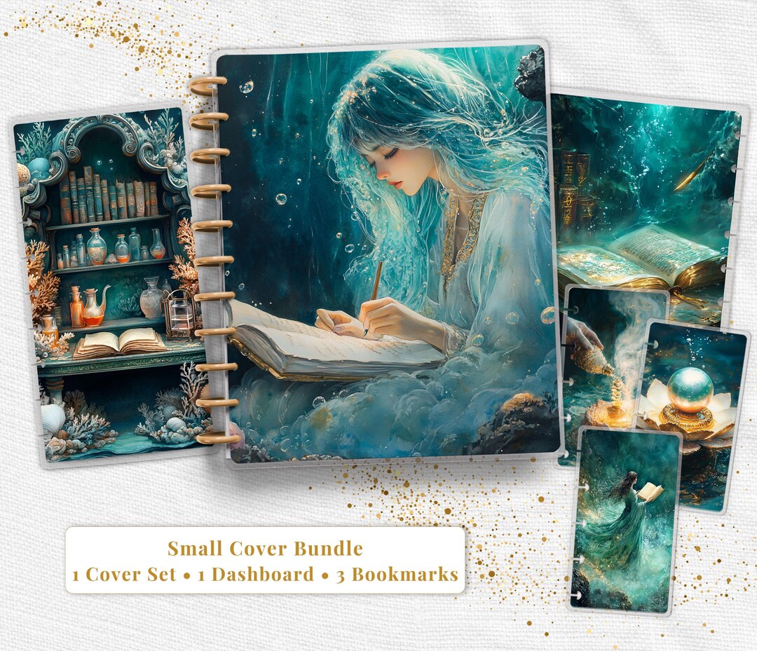 Laminated Small Cover Bundle | Dashboard, Bookmarks, Cover Set | Fits ...