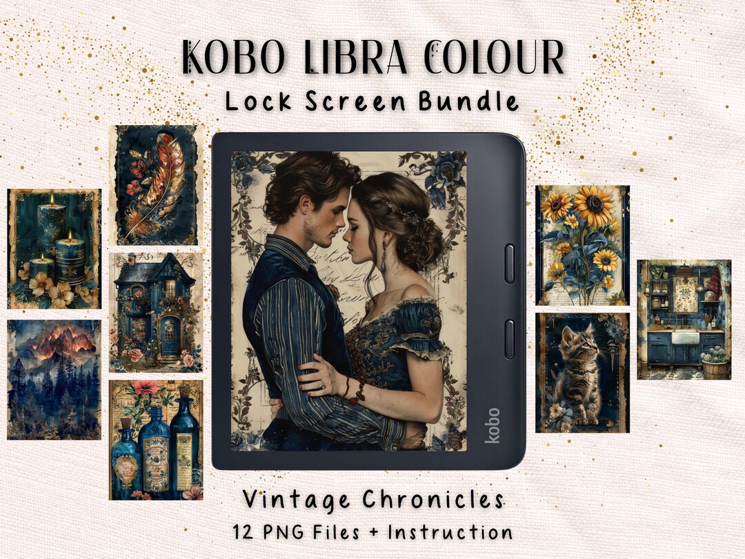 Kobo Libra Colour Lock Screen: Vintage Chronicle Bundle (digital ...
