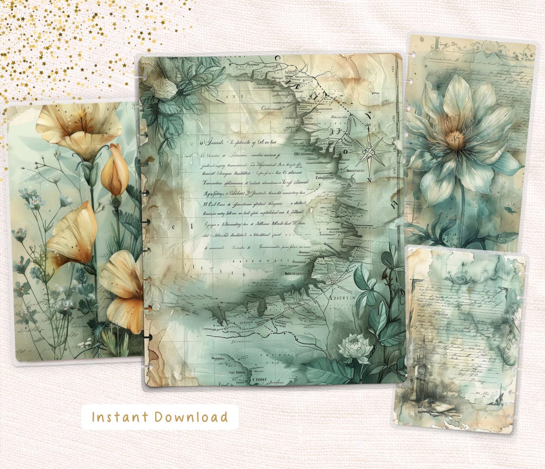 Printable Planner Cover Set | Happy Planner, TUL, EC, A5, A6 | Digital ...