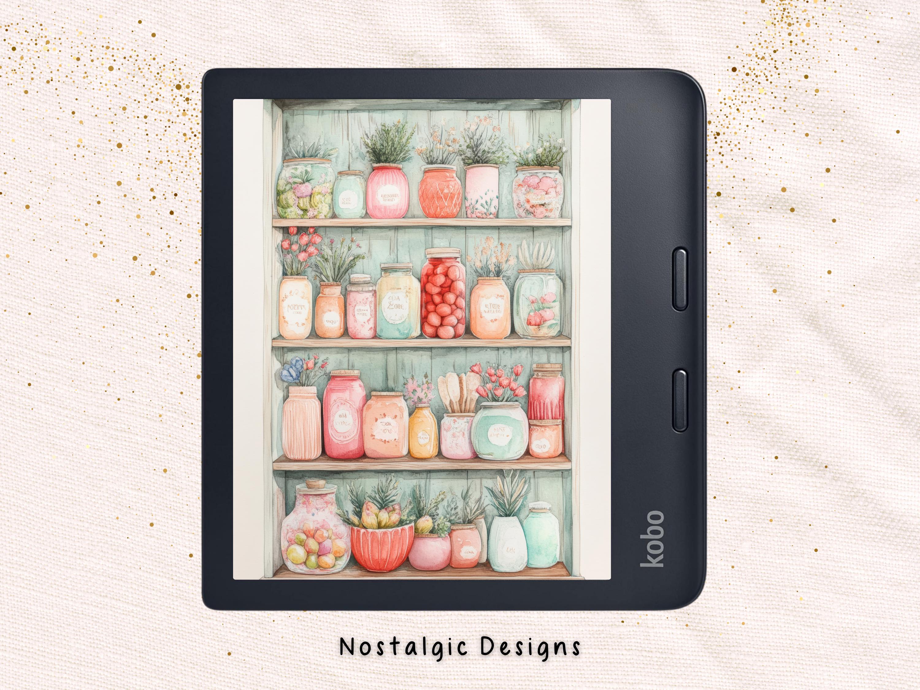 Pastel Lock Screen Bundle for Kobo Libra Colour (digital Download) - Etsy
