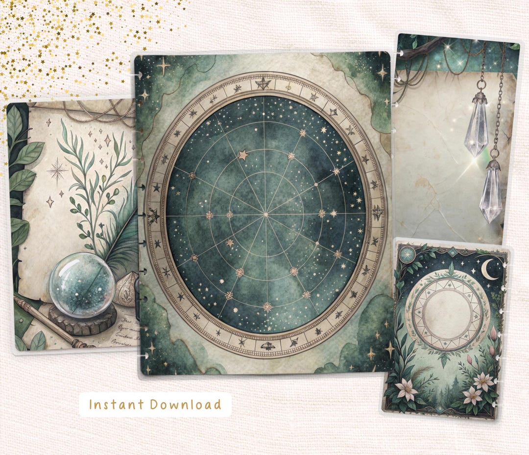 Printable Planner Cover Set | Happy Planner, TUL, EC, A5, A6 | Digital ...
