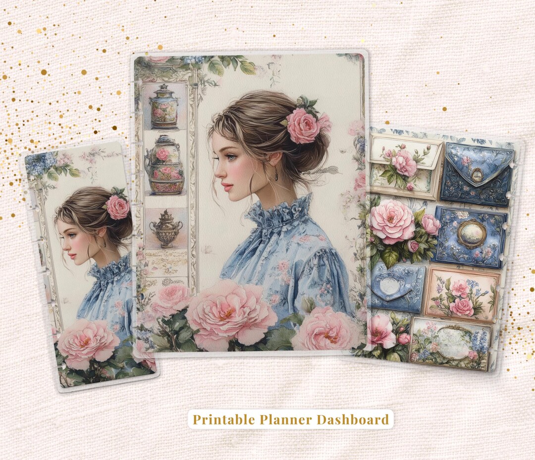 Printable Planner Dashboard | Happy Planner, TUL, A5, B6, Pocket ...