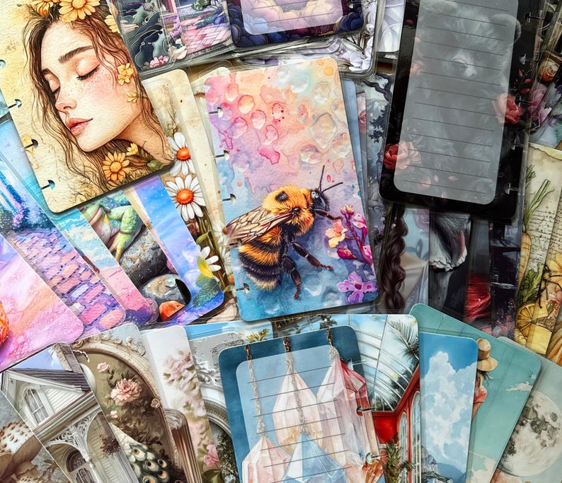 Laminated Planner Bookmark Set | Happy Planner and TUL | Discbound ...