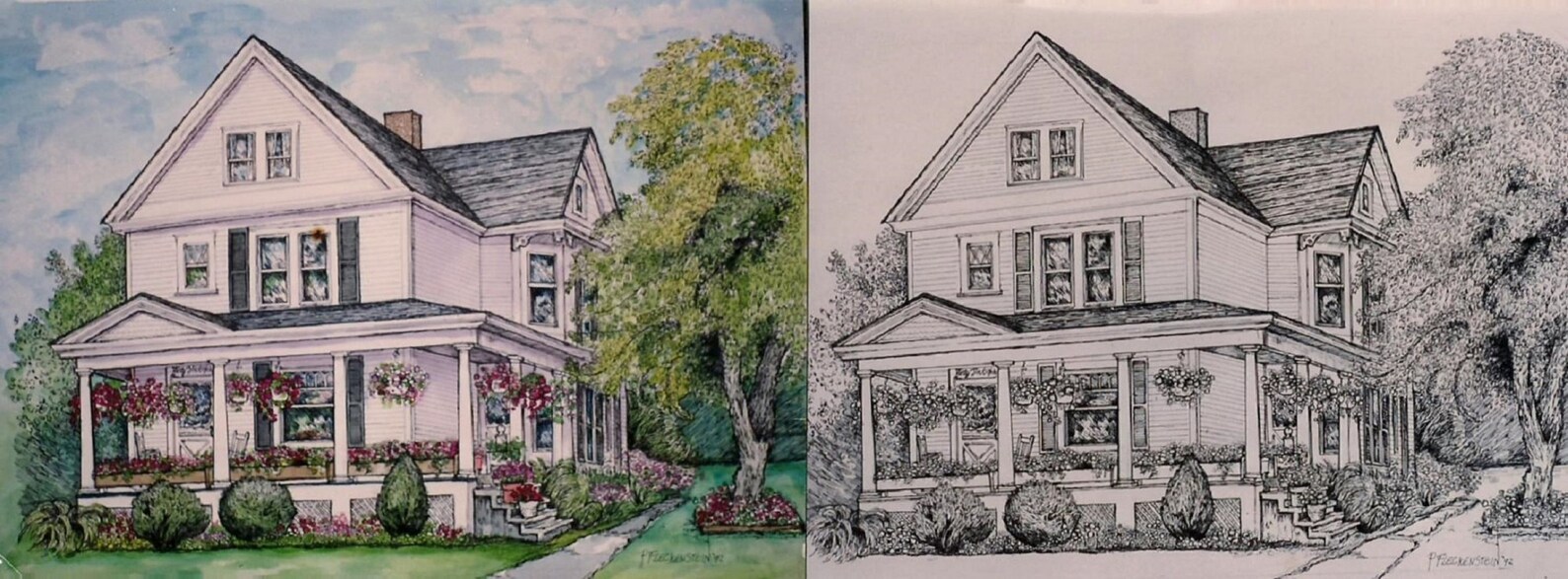 Custom House Portrait/ Drawing of House/ Painting of House/ - Etsy