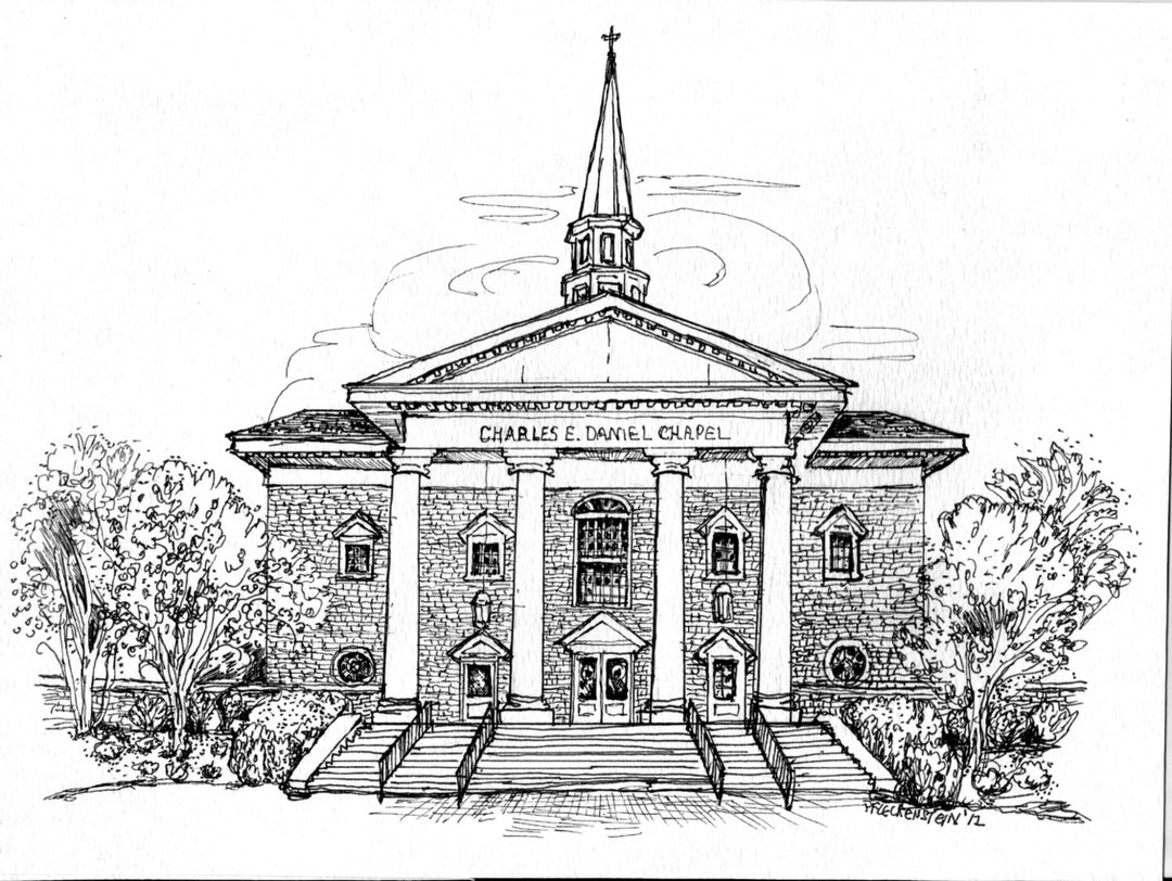 Pen and Ink Custom Portraits of Homes, Churches, Shops, Storefronts ...
