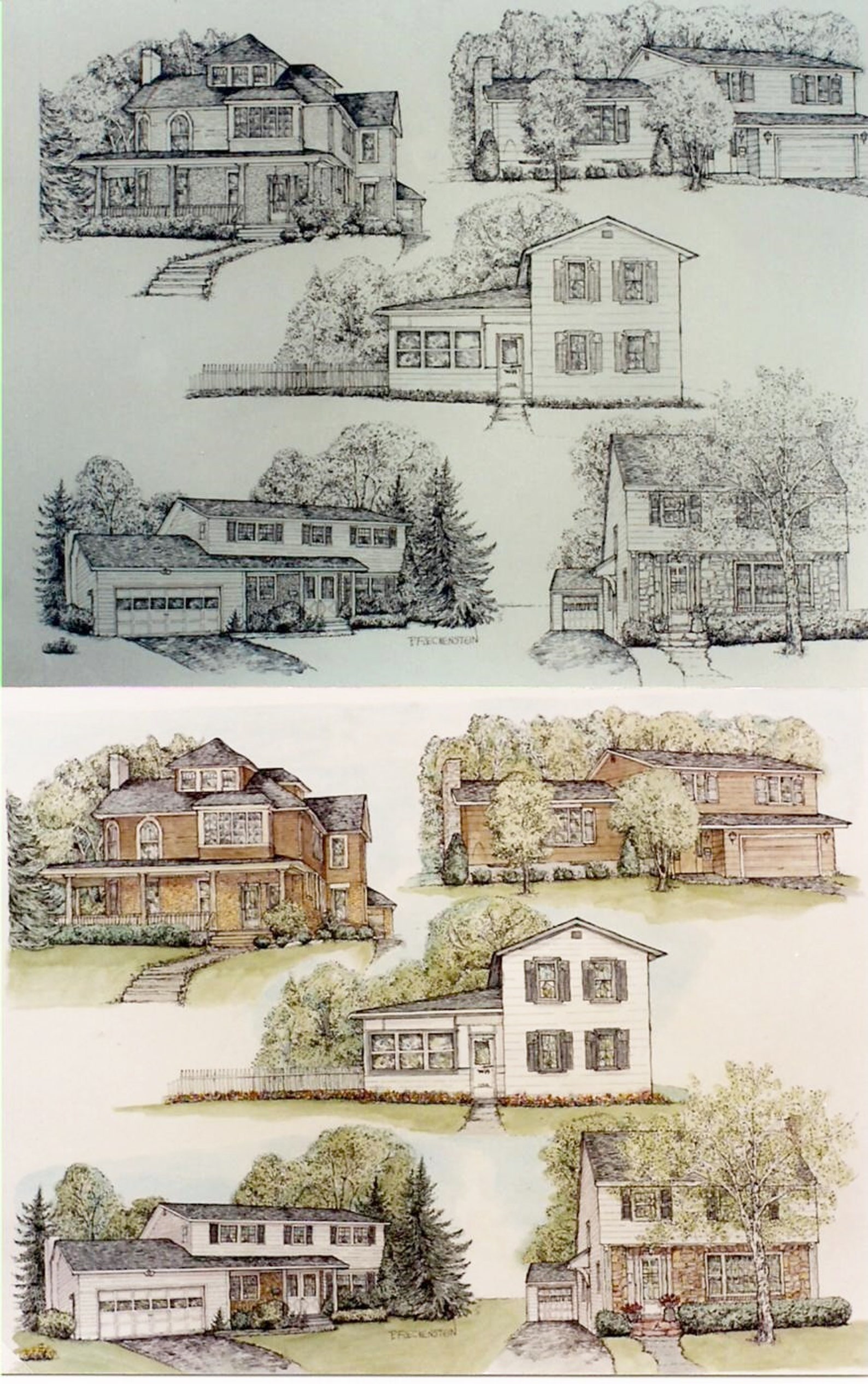 Custom House Portrait/ Drawing of House/ Painting of House/ - Etsy