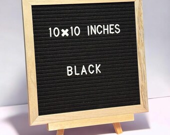 Felt Letter Board 10x10: Custom Message Sign, Home Decor, Vendor Booth ...
