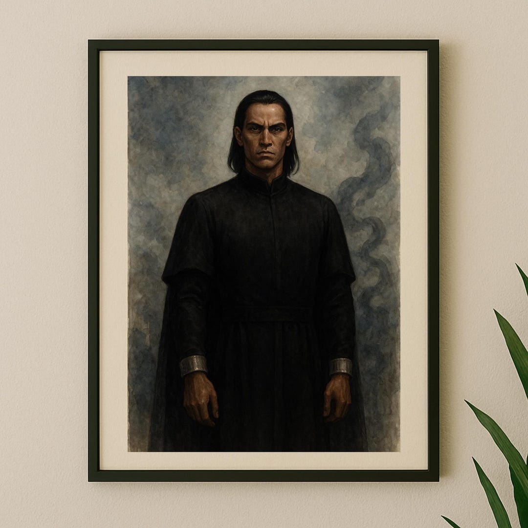 The Lord Ruler Mistborn Art Print, Fantasy Wall Decor, Digital ...