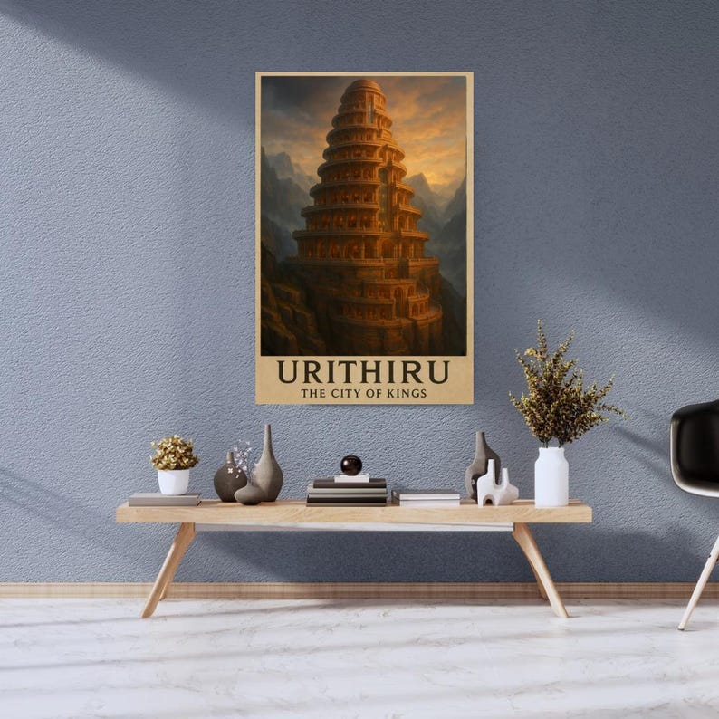 Stormlight Archive Poster, Urithiru , Printable Art , Wall Art ...
