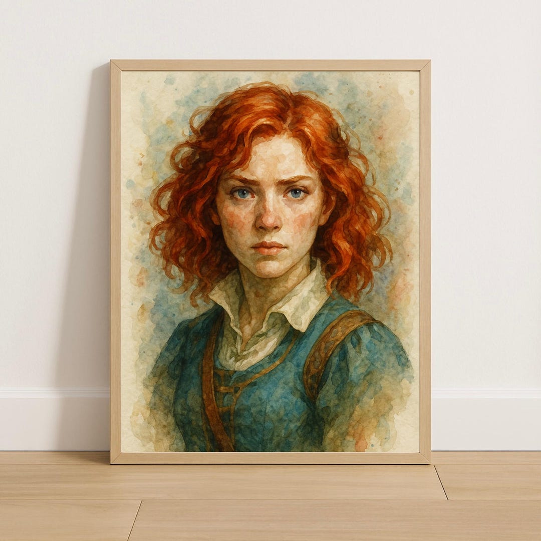 Shallan Davar Art Print: Stormlight Archive Fan Art (digital Download ...