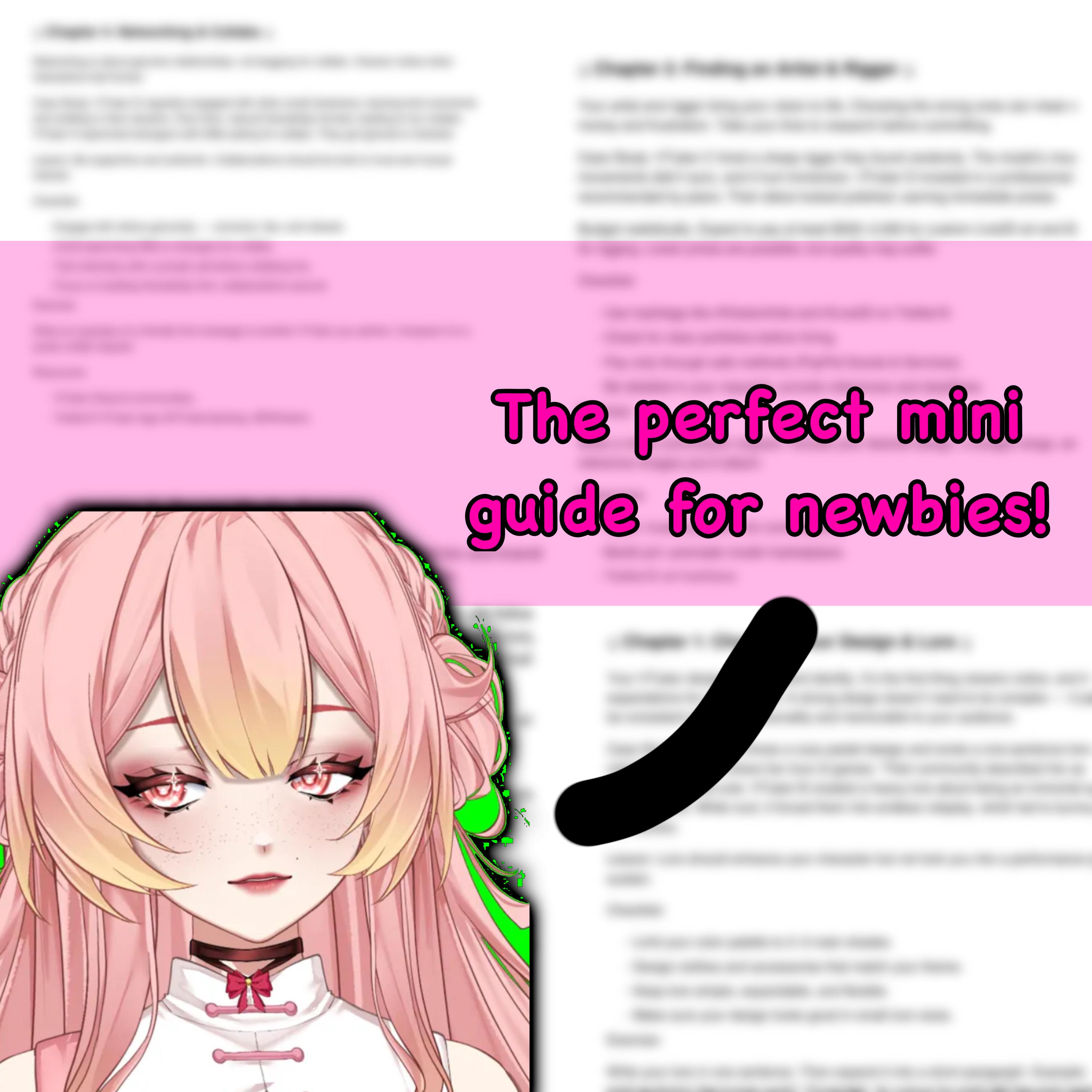 Vtuber Beginner's Guidebook: 21 Chapters, Streaming Tips (PDF Download ...