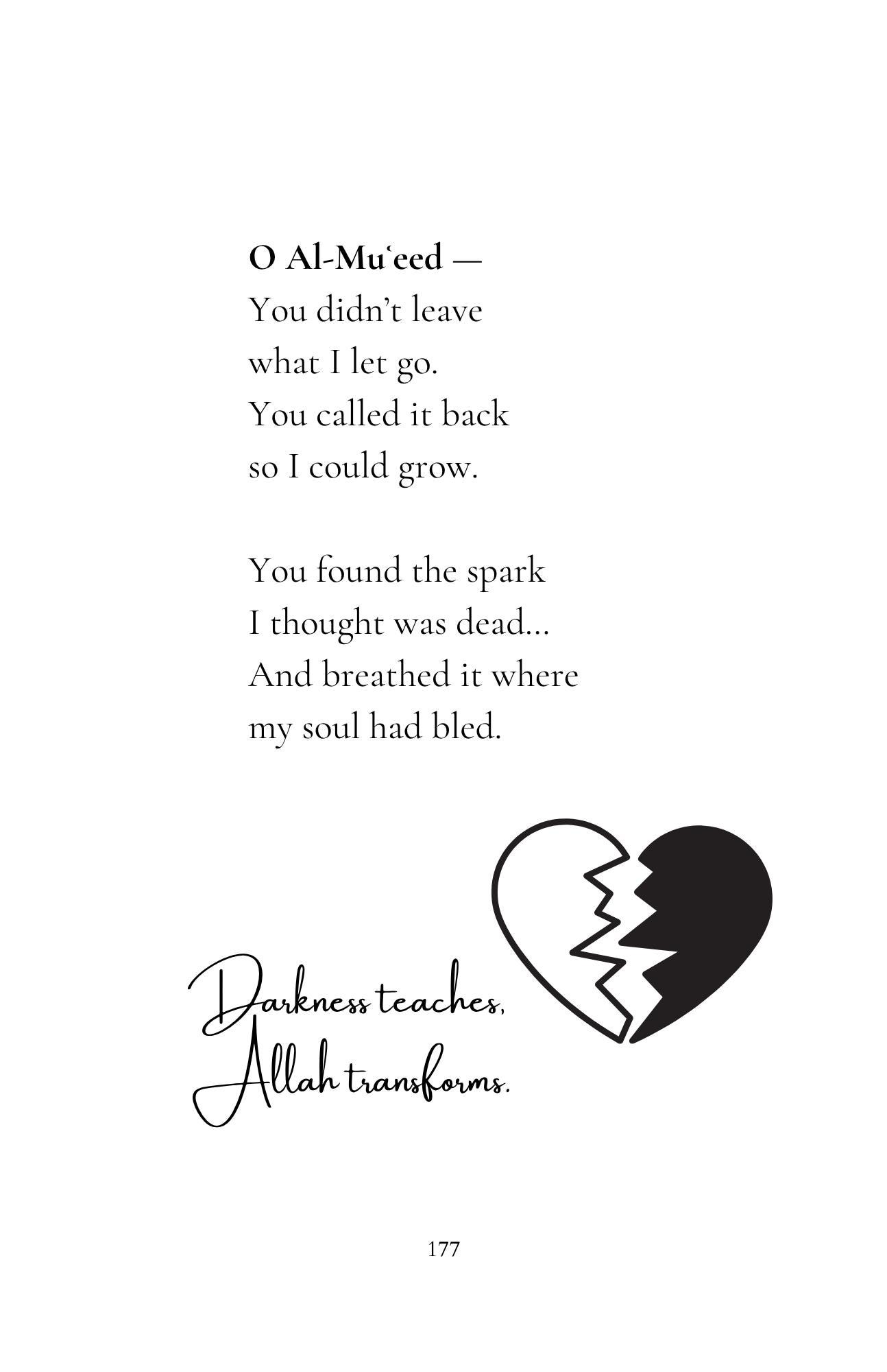 99 Names of Allah Poetry Book: Islamic Poems of Divine Healing (PDF ...