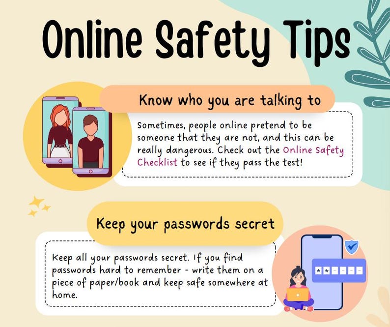 Online Safety Checklist - Etsy