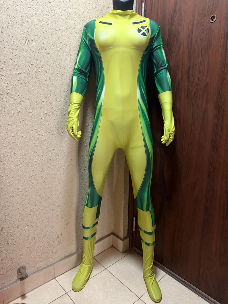 X-men 97 Rogue Costume Cosplay Jumpsuit - Etsy