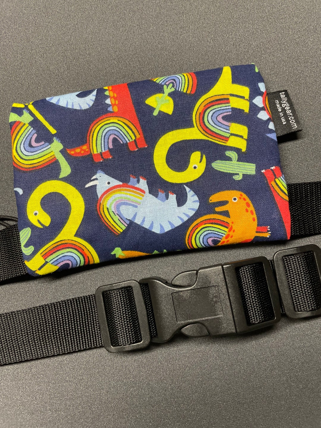 Kids Insulin Pump/dexcom Waist- Rainbow Dino’s!!! - Etsy
