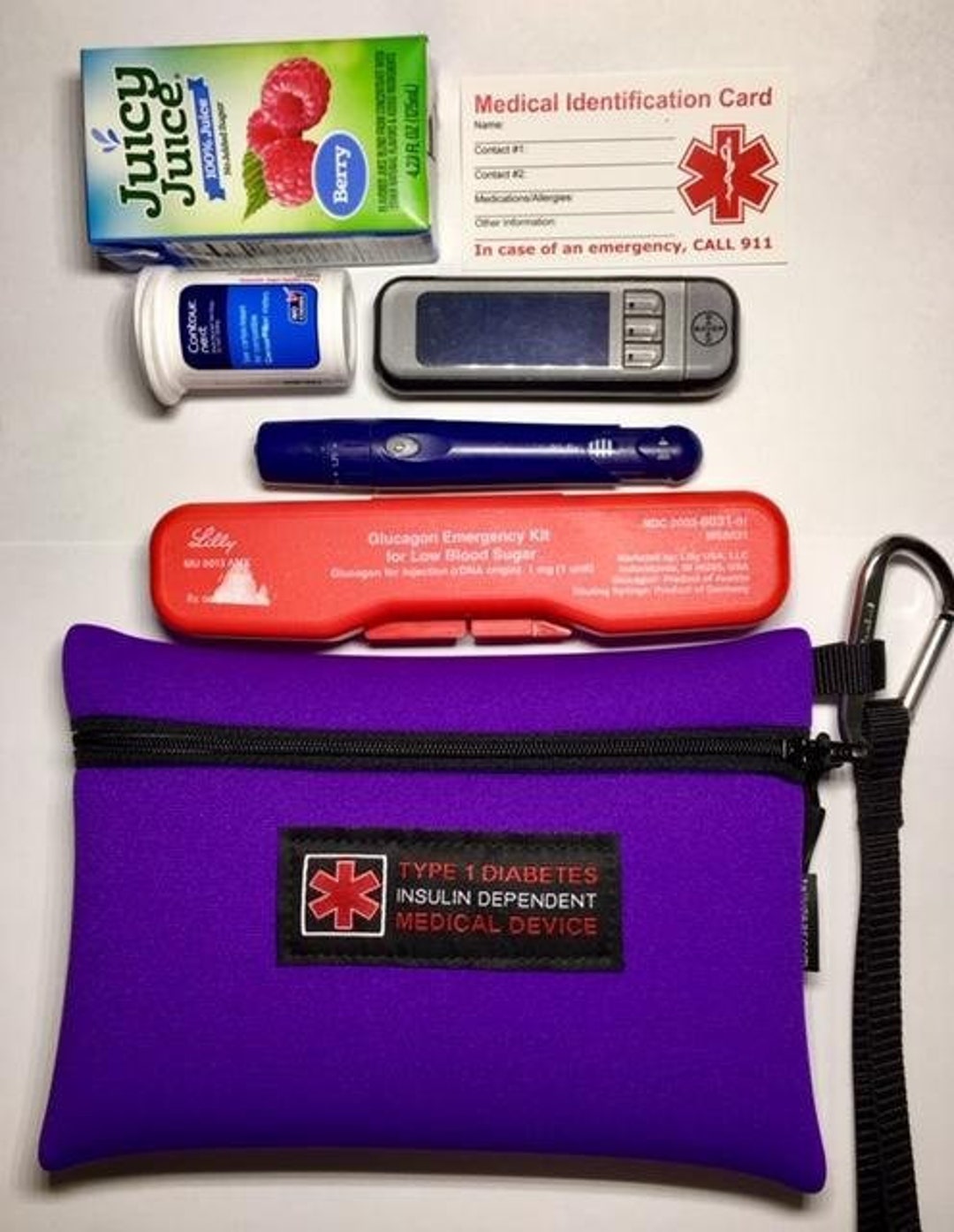 Neoprene Diabetes Supply Bag - Etsy