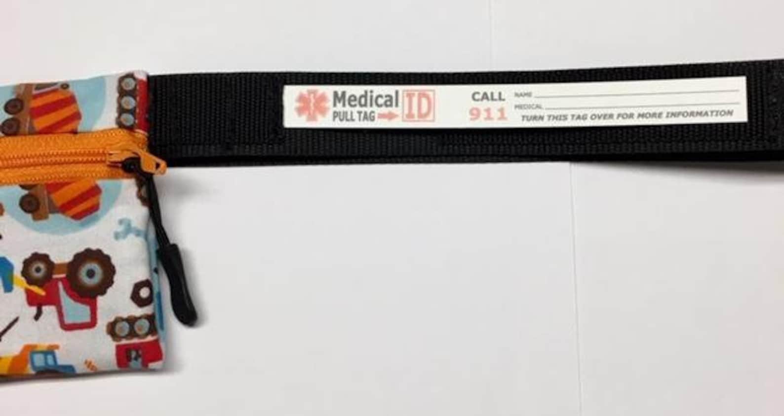 Kids Insulinpump Dexcom Waist Pack With Medical ID Pull Tag - Etsy
