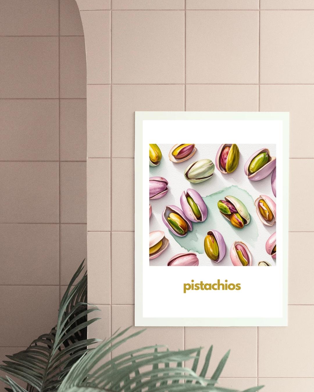 Printable Pistachios Wall Art | Best Gift | Minimalist Cute Posters ...