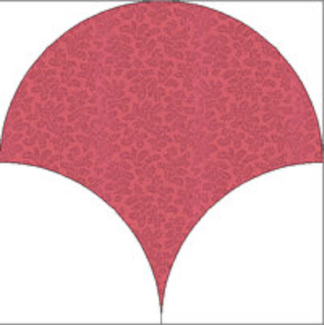 Clam Shell Acrylic Quilt Template! - Etsy