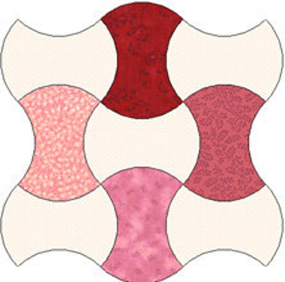 Apple Core Quilt Templates - Etsy