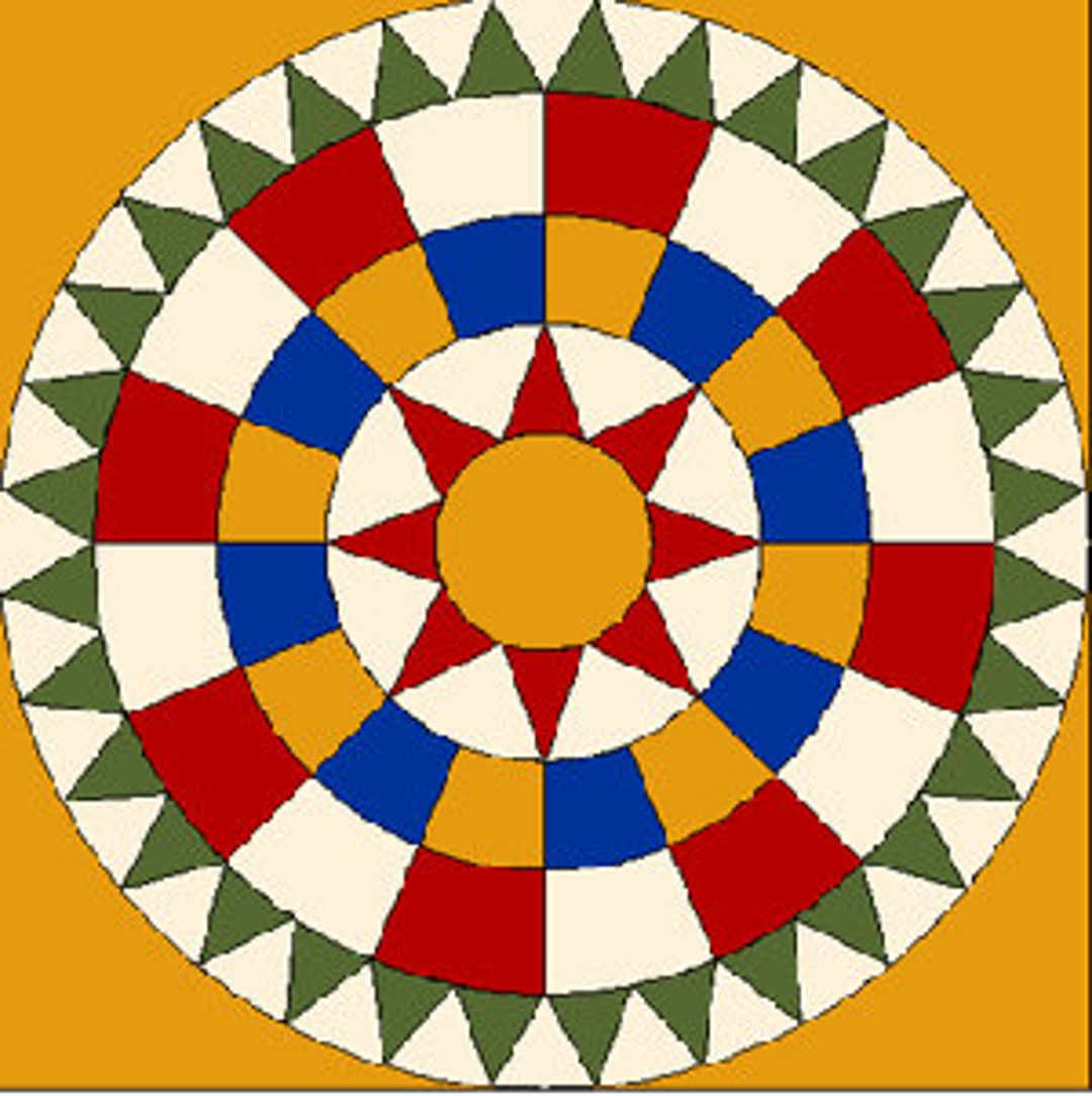 Georgetown Circle Acrylic Quilt Templates - Etsy