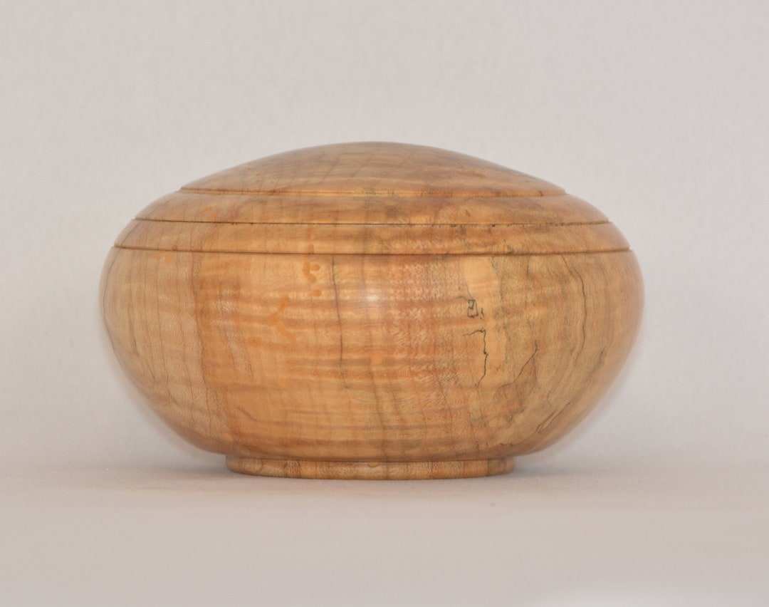 Threaded Maple Box - Etsy