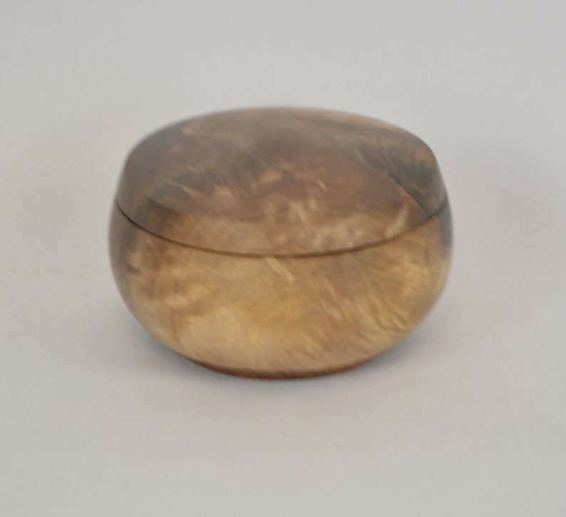 Threaded Lid Walnut Box - Etsy