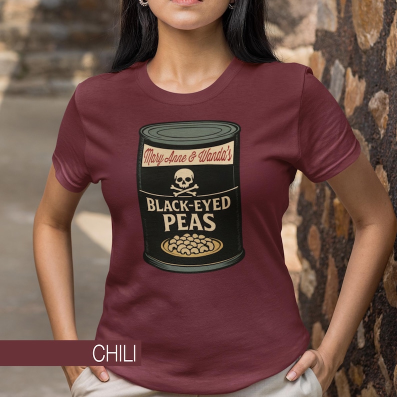 Mary Anne & Wanda's Black-eyed Peas Pop Art Country Tee, Vintage ...
