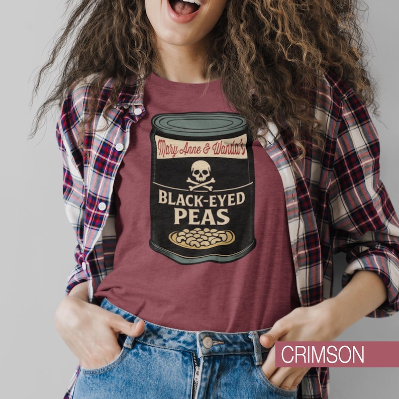 Mary Anne & Wanda's Black-eyed Peas Pop Art Country Tee, Vintage ...