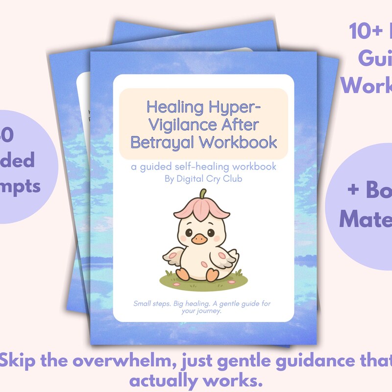 Hypervigilance Worksheets - Etsy