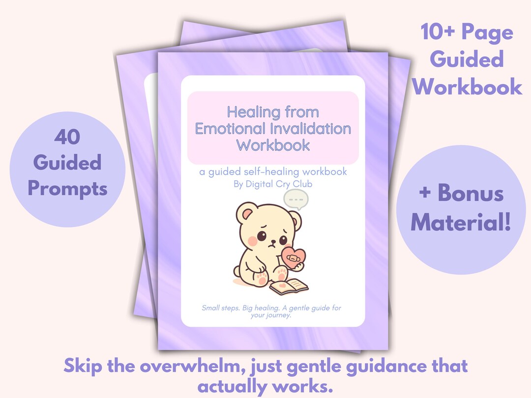 Healing From Emotional Invalidation PDF Workbook | Betrayal ...