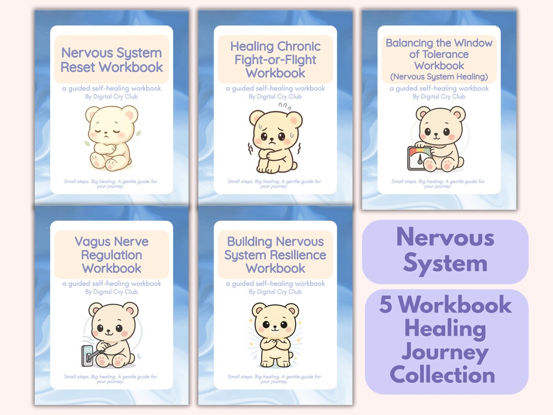 Nervous System Healing Journey PDF Bundle | Fight or Flight Recovery ...