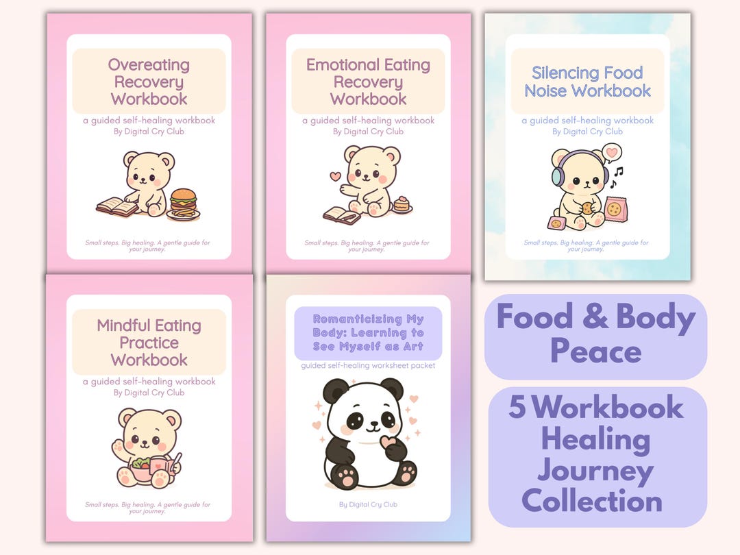 Food & Body Peace Journey Bundle PDF | Overeating Recovery, Emotional ...