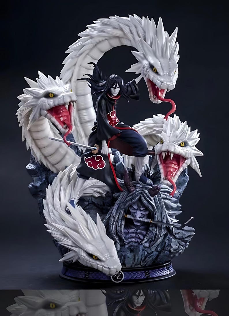 Serpent Sage STL | Forbidden Jutsu 3D Print File | Snake Summoner ...