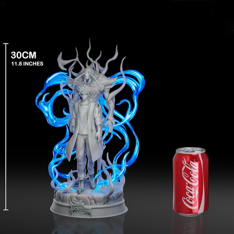 Sung Jin Woo & Beru Solo Leveling STL File for 3D Printing High Quality ...