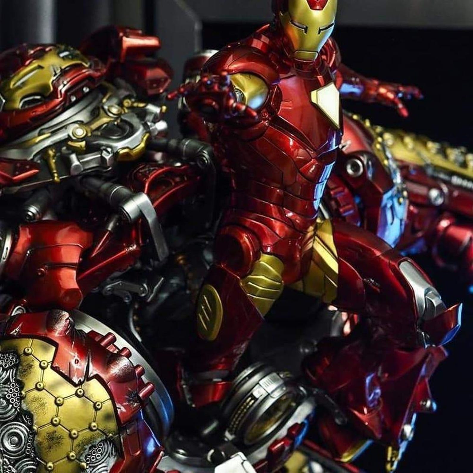 Armored Avenger Vs Titan Buster STL | Mech Suit Duel 3D Print File ...