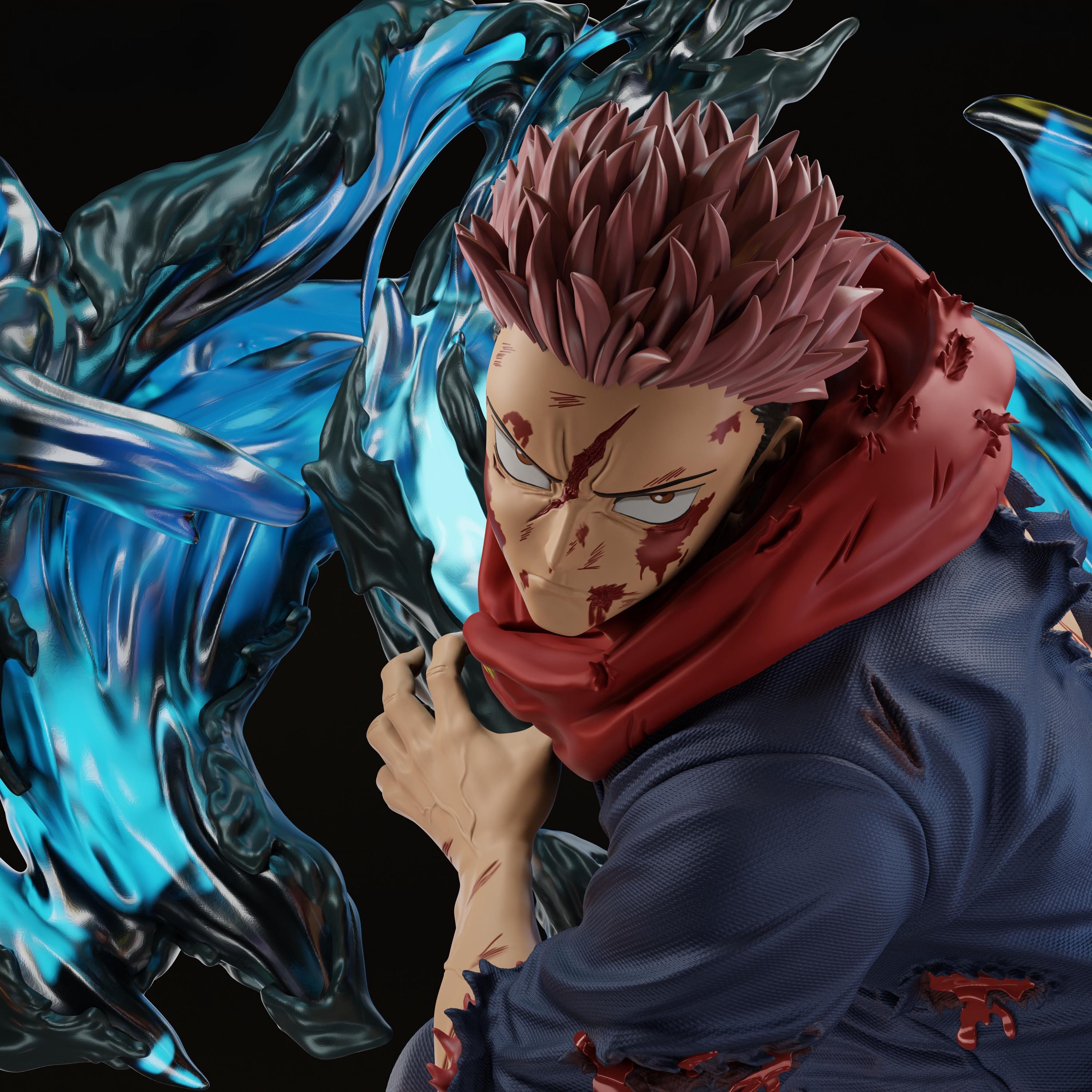 Yuji Itadori Jujutsu Kaisen STL File for 3D Printing High Quality 3D ...