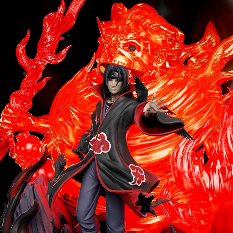 Itachi Uchiha Susanoo Naruto STL File for 3D Printing High Quality 3D Model Digital File ...