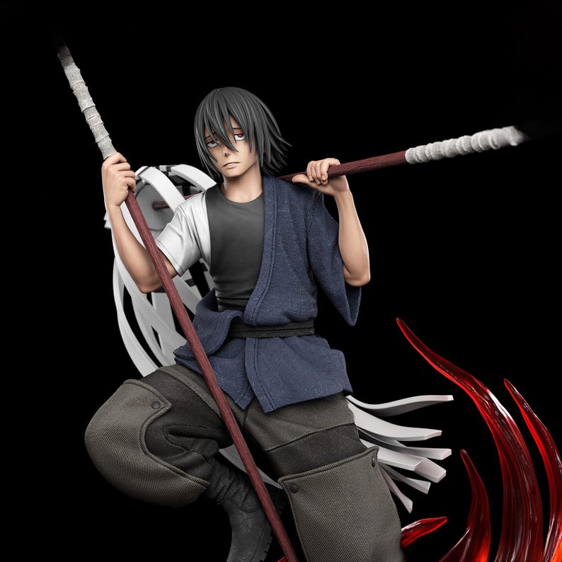 Benimaru Shinmon Fire Force STL File for 3D Printing High Quality 3D ...