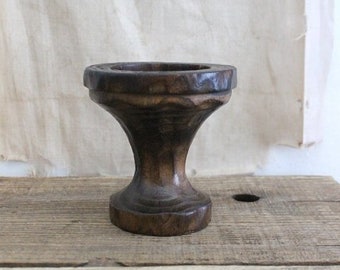 Carved wood stand | Etsy